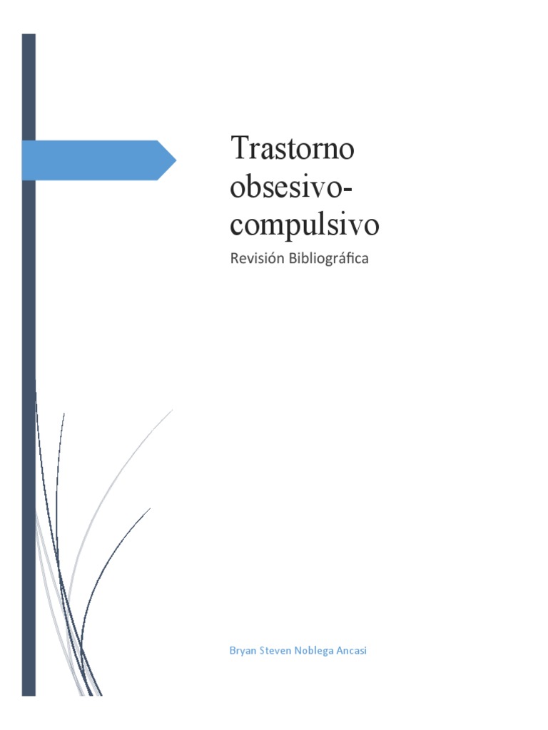 Dimensiones y Comorbilidad del TOC | PDF | Desorden obsesivo compulsivo ...