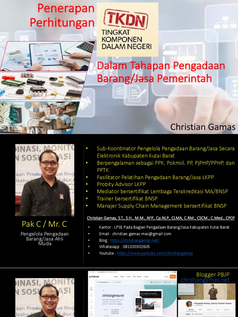 TKDN Konstruksi KM Partners | PDF