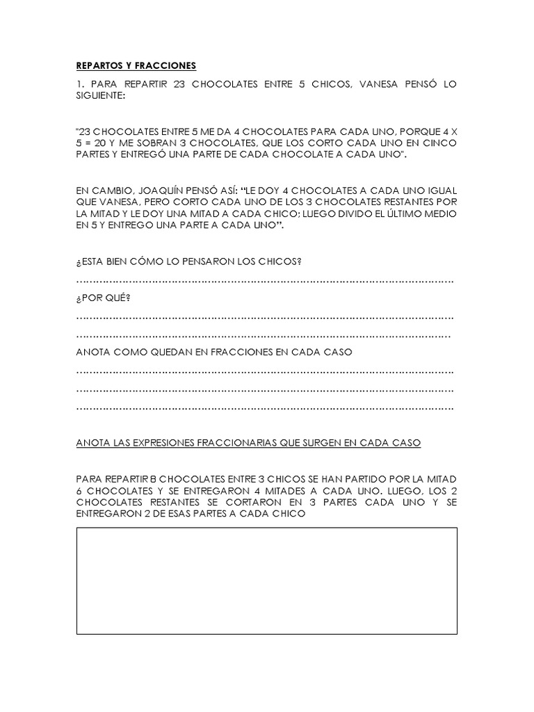 MATEMÁTICA 5to Grado | PDF