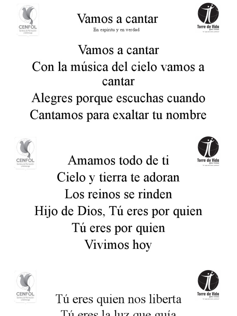 Vamos a cantar | PDF