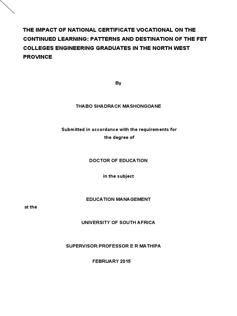 Untitled | PDF | Vocational Education | Quantitative Research