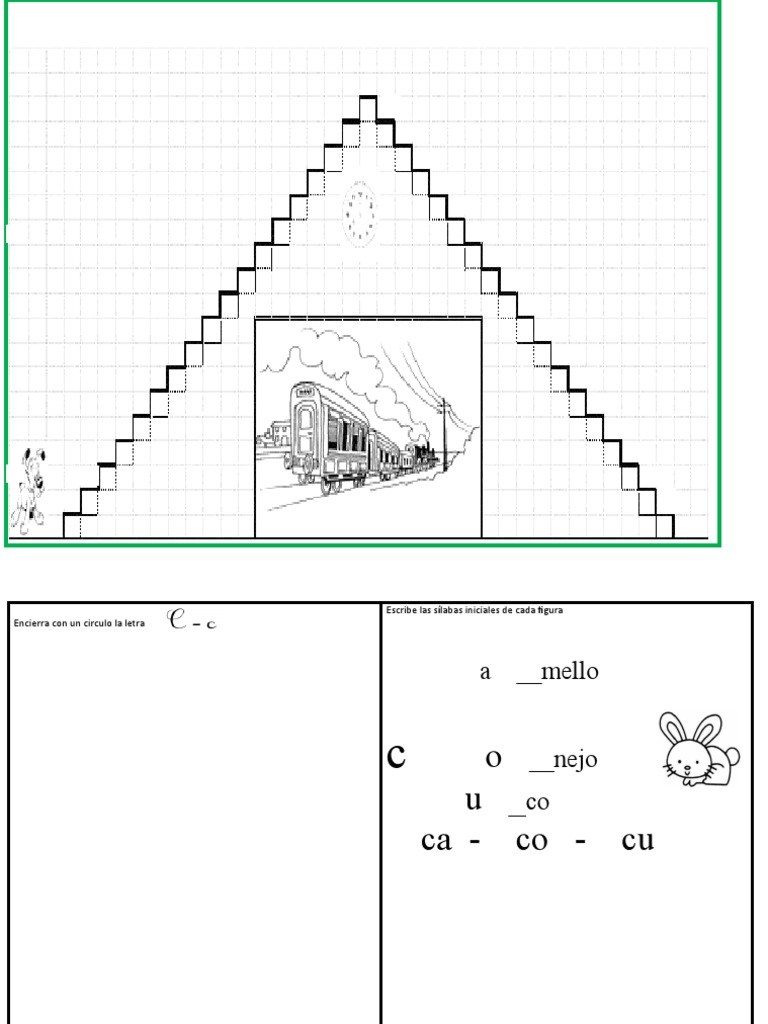 Sesion Clase de La Letra Ca Co Cu | PDF