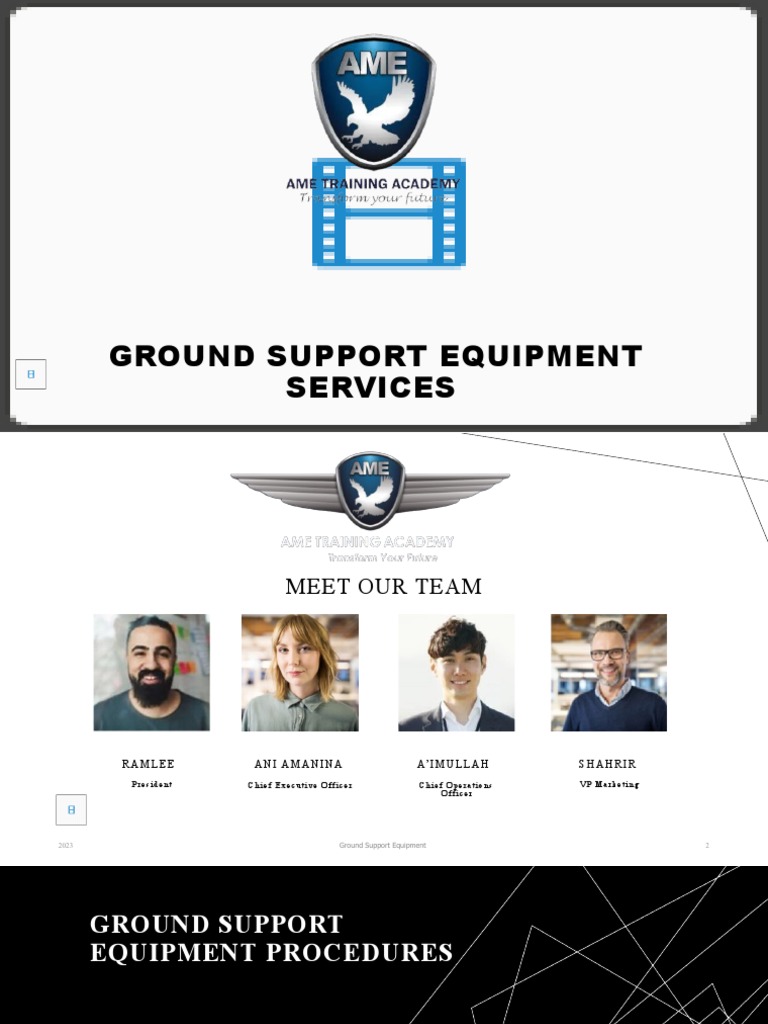 Ground Support Equipment Overview | PDF | Aerospace | Vehicles