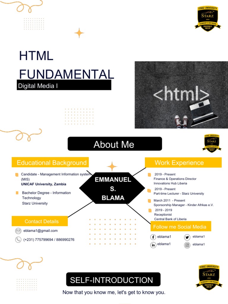 HTML | PDF | Html | Html Element