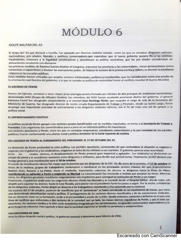 Módulo 6 Resumen Cenma | PDF