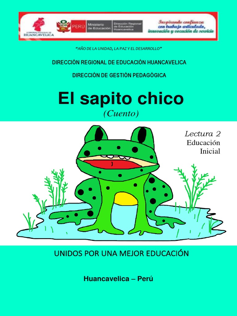 El Sapito Chico: (Cuento) | PDF