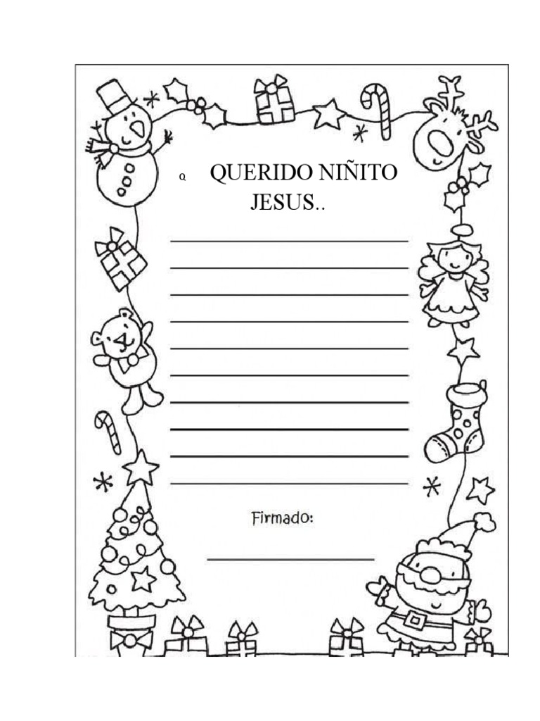 Carta Al Niño Dios | PDF