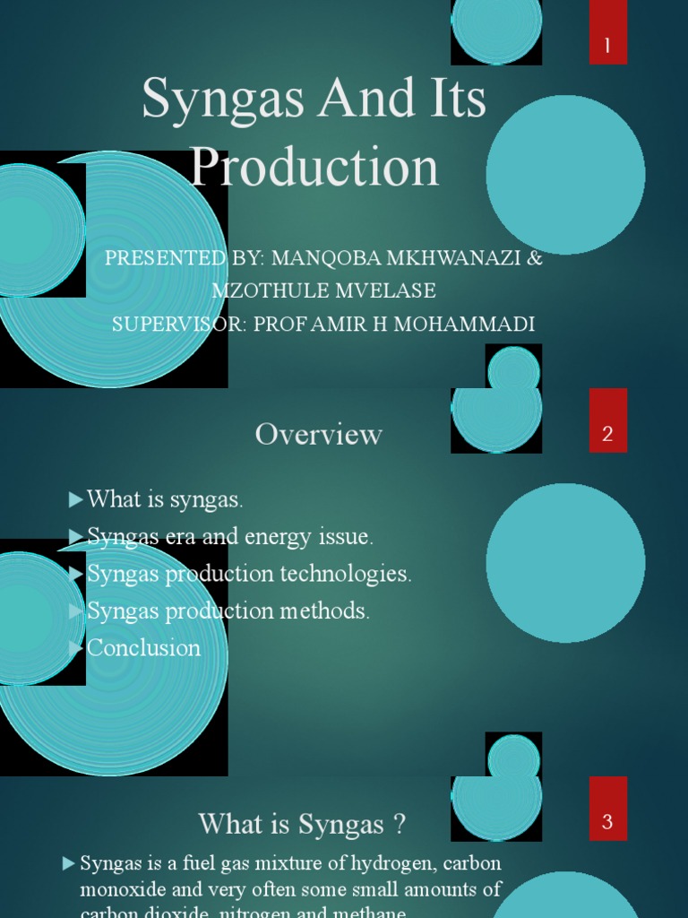 Syngas Production Technologies Explained | PDF | Gasification | Methane