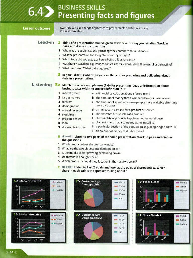6.4 Presenting Facts and Figures | PDF