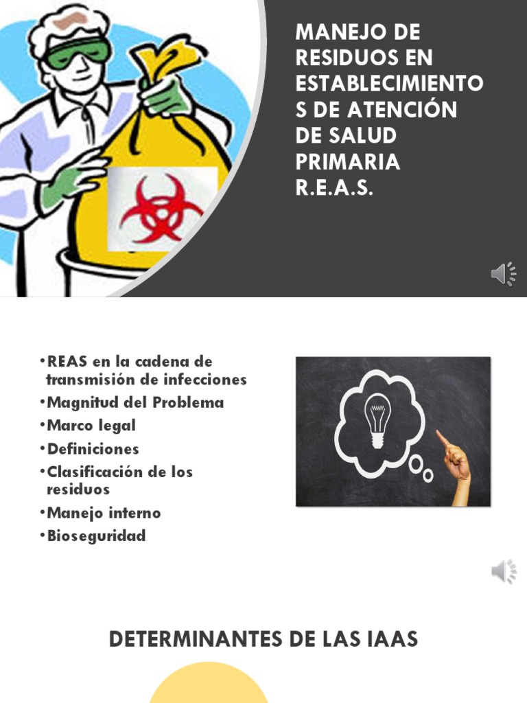 REAS Conceptos Basicos de REAS | PDF | Residuos | Infección