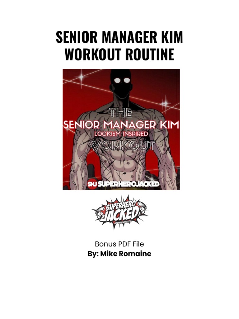 Senior Manager Kim Inspired Workout PDF | PDF | High Intensity Interval ...