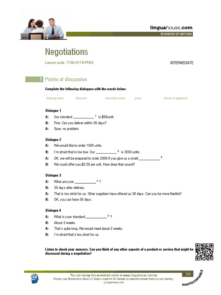 Session 10 Negotiations | PDF | Negotiation | Business