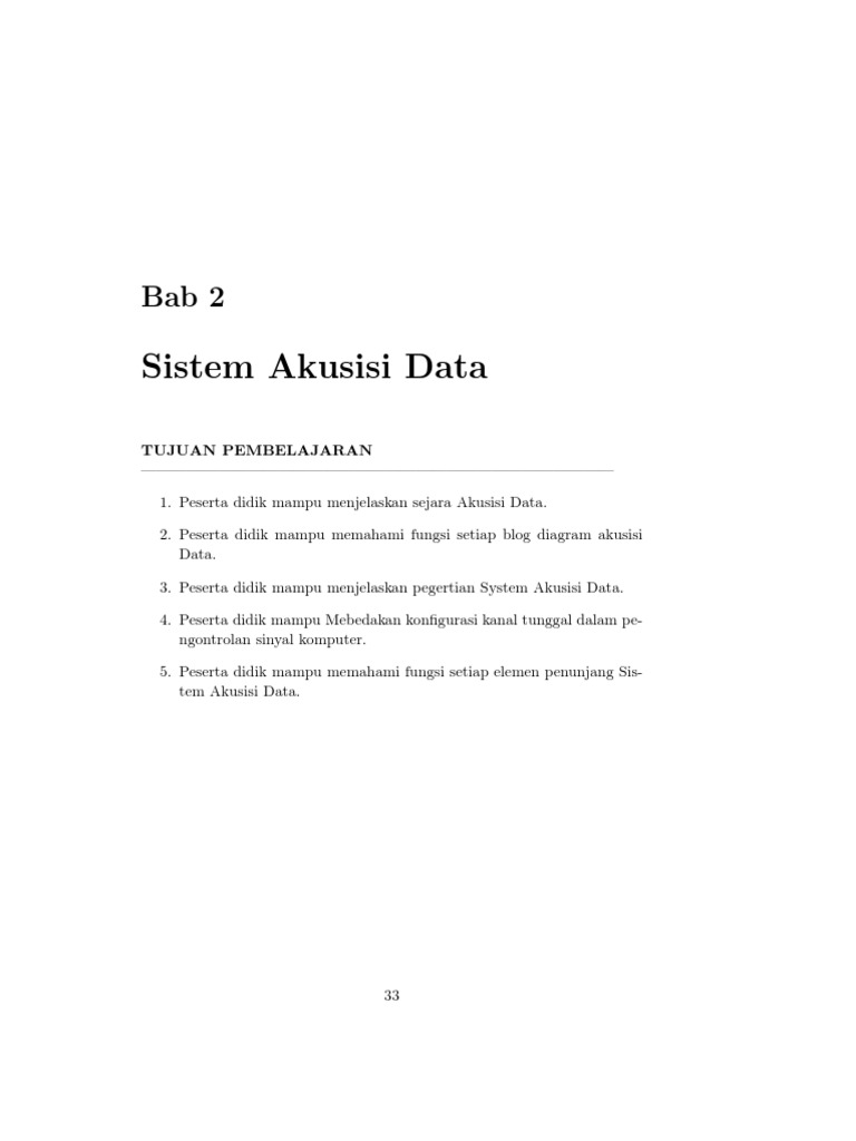 Sistem Akuisisi Data Tertanam 1 | PDF