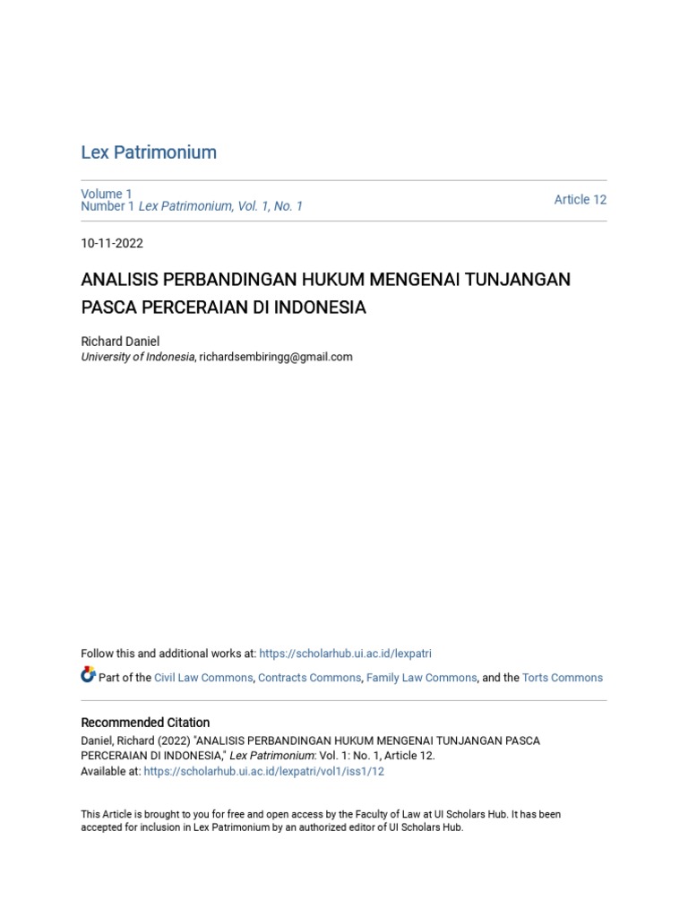 Lex Patrimonium Lex Patrimonium | PDF
