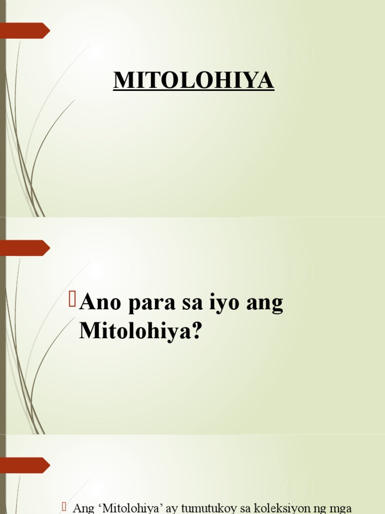 MITOLOHIYA | PDF