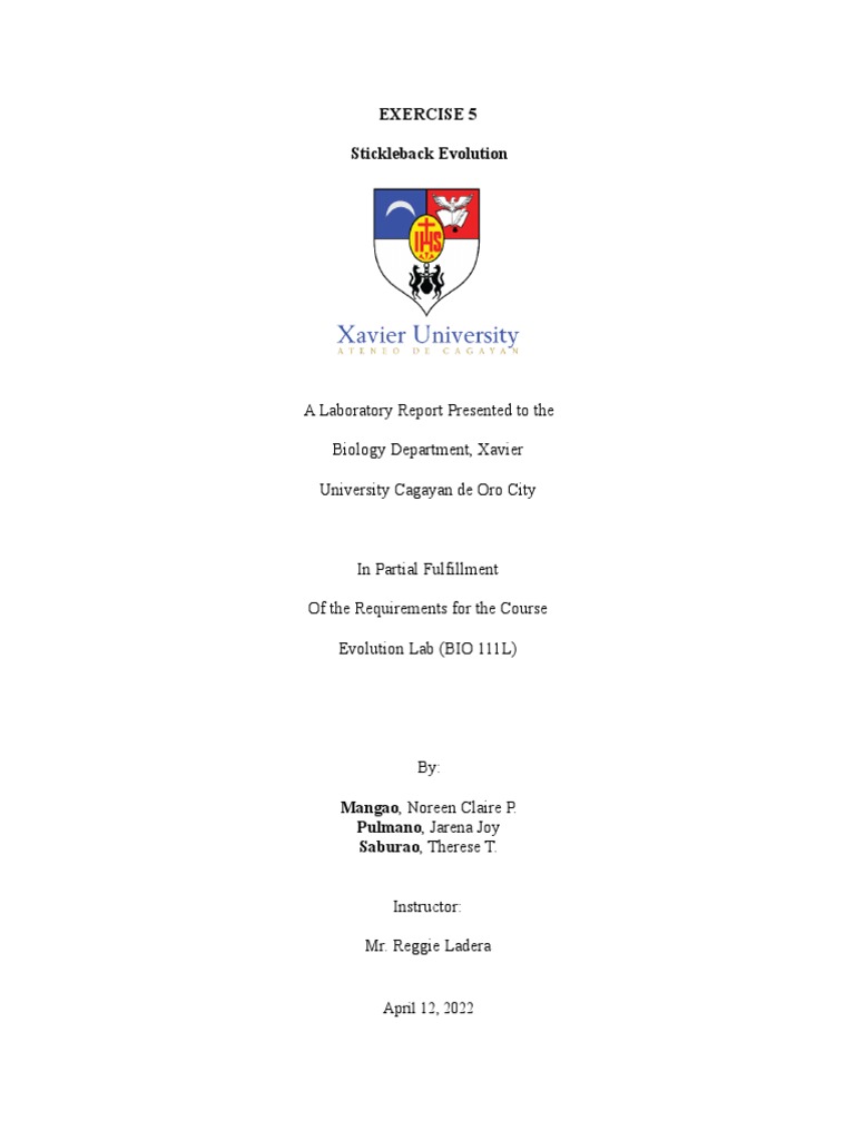 Stickleback Pelvic Morphology Study | PDF | Chi Squared Test | P Value