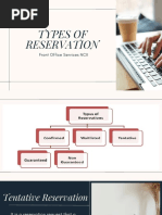 The Reservation Process in Hotels | PDF