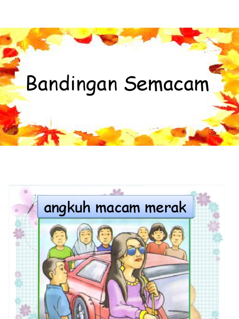 Bandingan Semacam Minggu 3 | PDF
