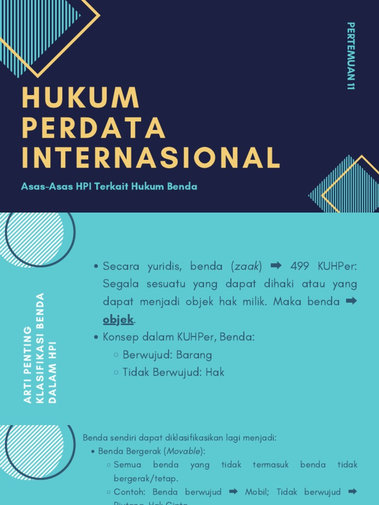 Hukum Perdata Internasional | PDF