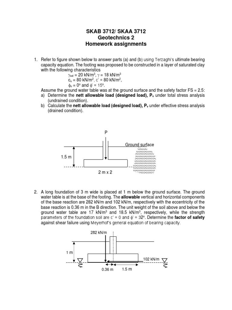 Geotechnic 2 | PDF | Soil Science | Continuum Mechanics