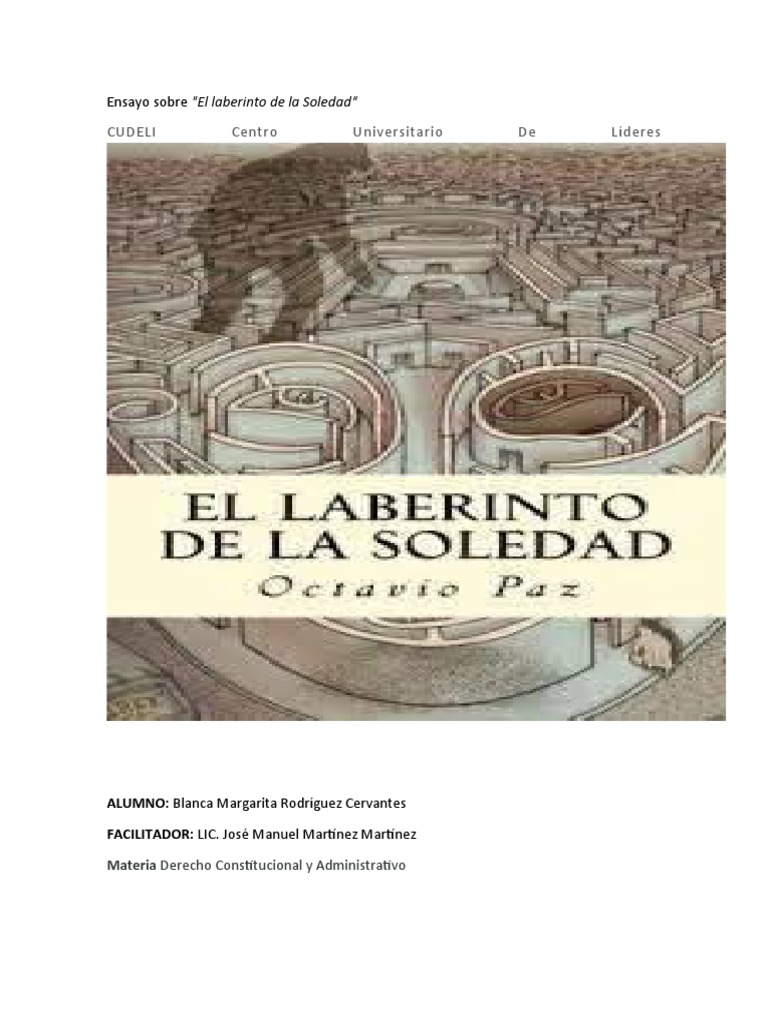 El Laberinto de La Soledad | PDF | México | Soledad