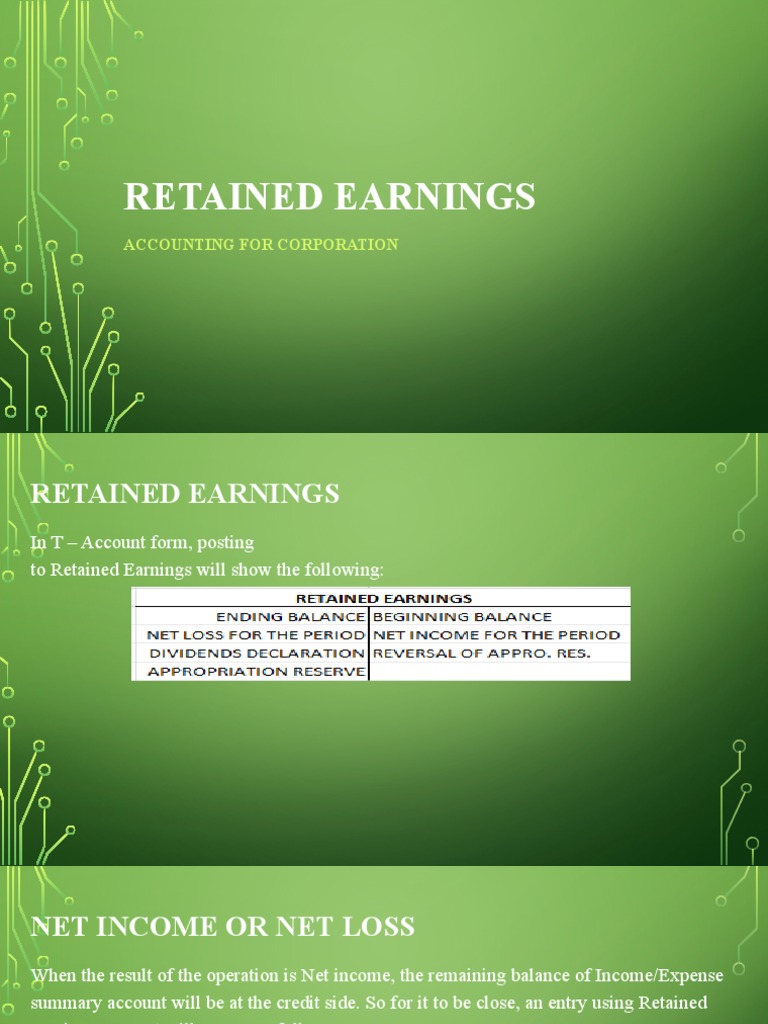 Understanding Retained Earnings and Dividends | PDF | Dividend | Stocks