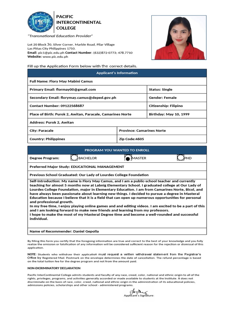 Pacific Intercontinental College: "Transnational Education Provider ...