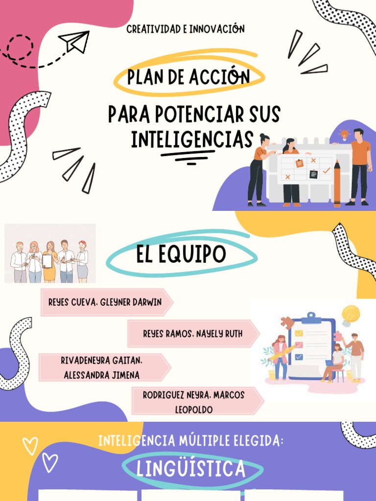 Plan de Acción para Potenciar Sus Inteligencias | PDF | Autoestima | Ciencias del comportamiento