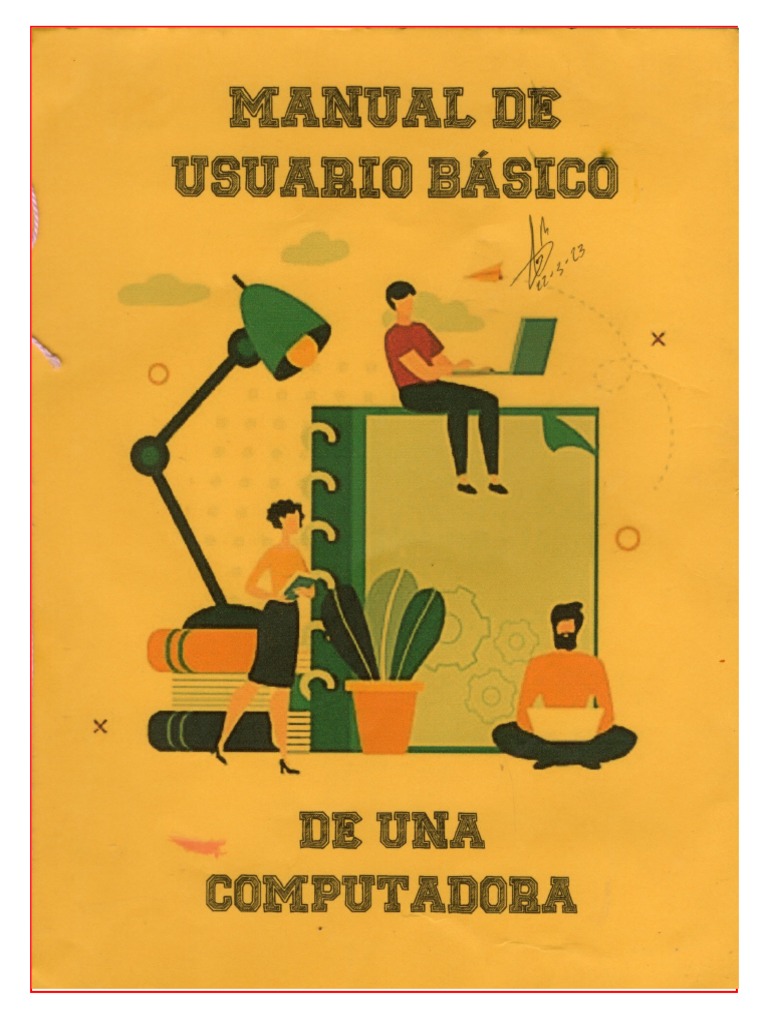manual de usuario basico de una computadora | PDF | Monitor de computadora | Usuario (informática)