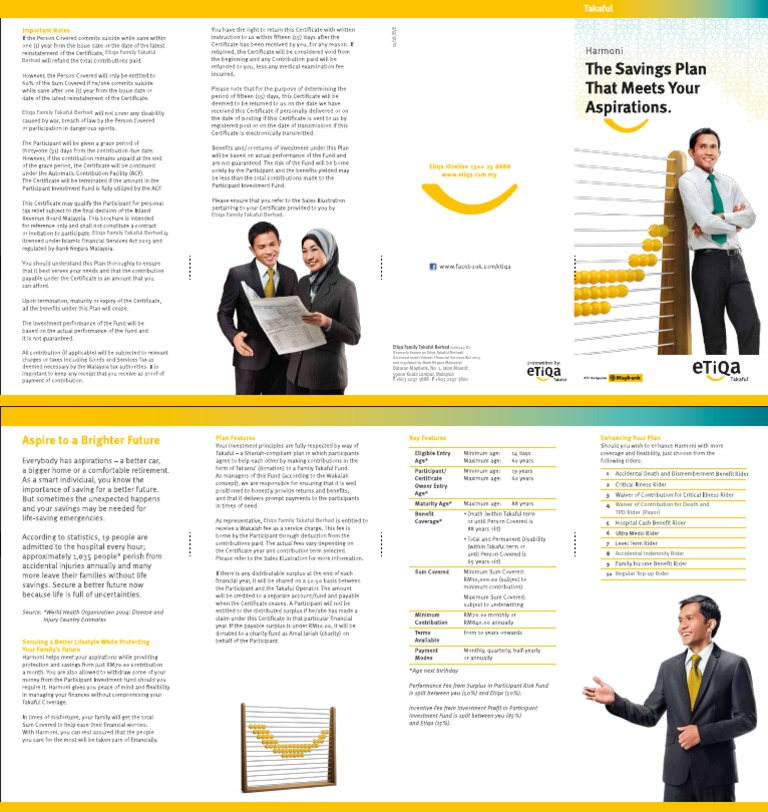 Etiqa Family Takaful Berhad | PDF