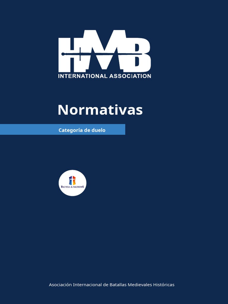 Regulaciones de La Categoria de Duelo de HMB Espanol | PDF