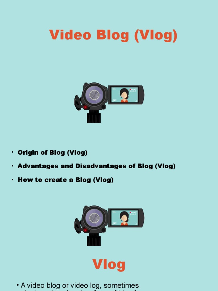 Chapter 5-Video Blog (Vlog) | PDF | Blog | Computing