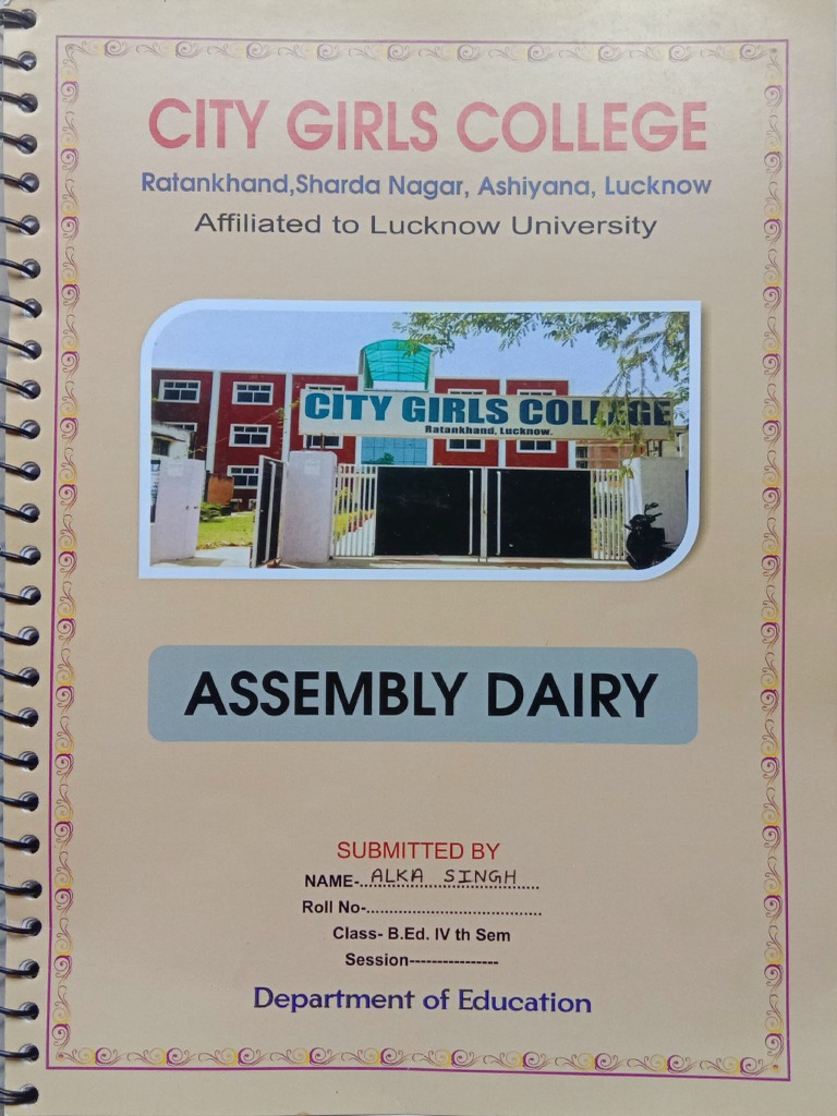 Assembly Diary | PDF