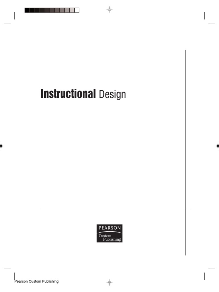 Instructional Design: Pearson Custom Publishing | PDF | Instructional ...