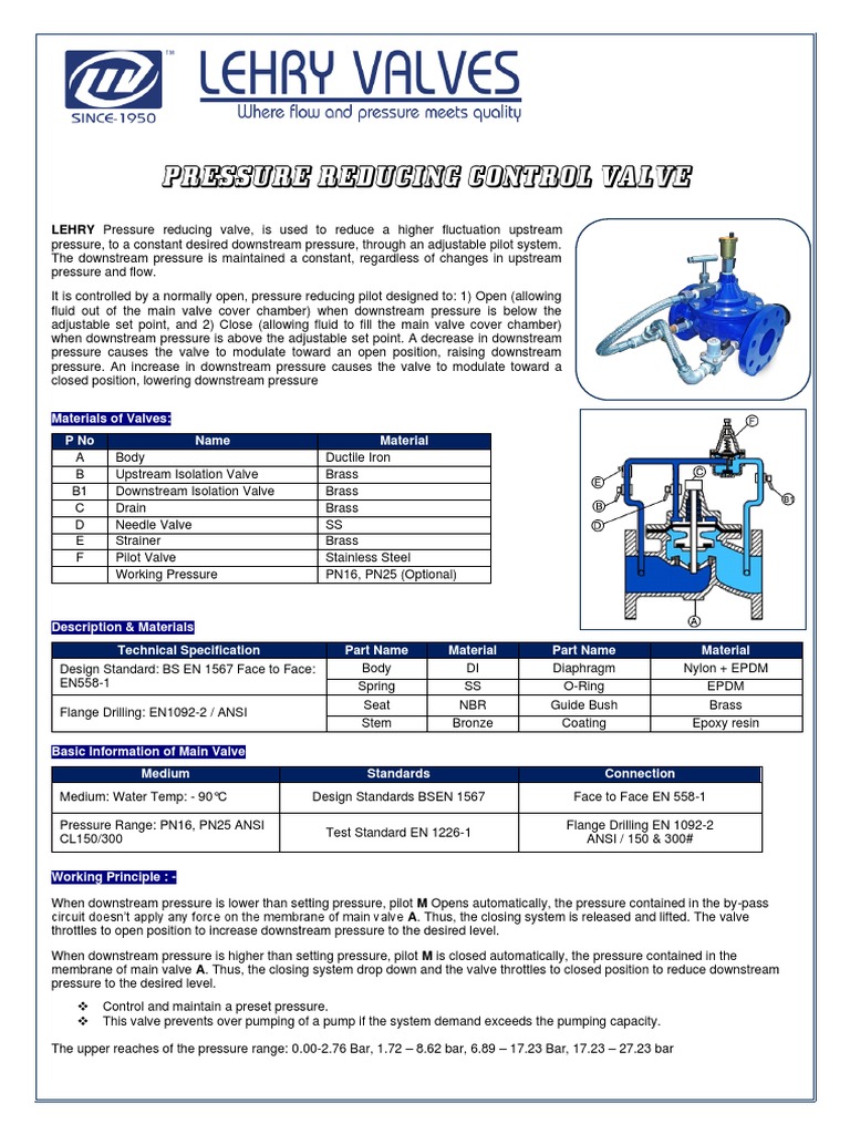 Liv Acv PRV Di Fe 025 | PDF | Valve | Pump