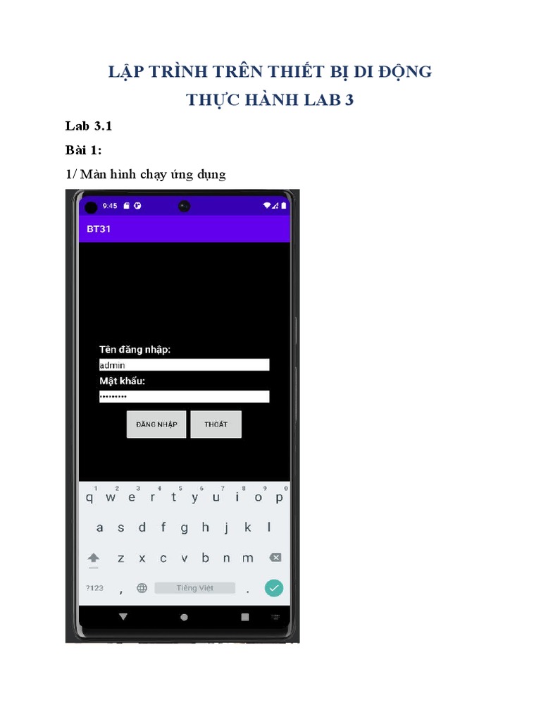 21DH113425_Nguyen Phuoc An | PDF | Android (Operating System) | Computing