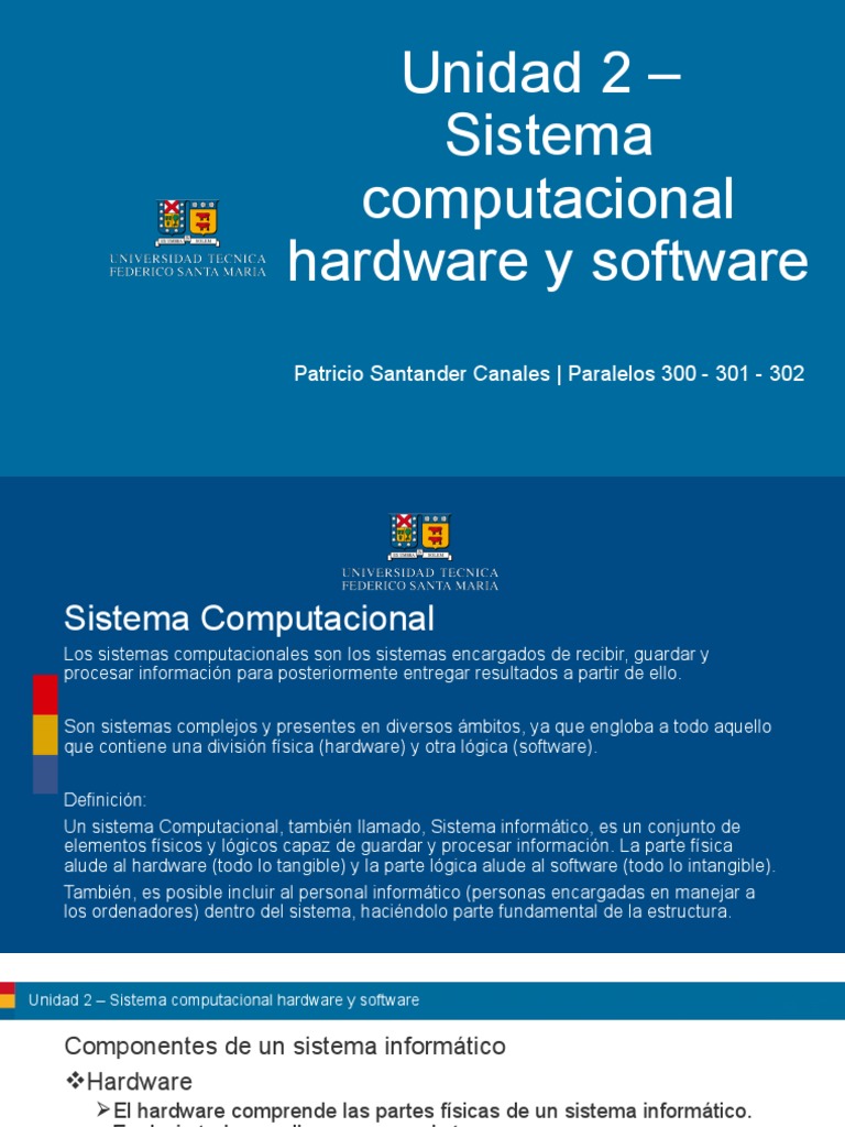 Sistemas Computacionales Básicos | PDF | Hardware de la computadora | Almacenamiento de datos de ...