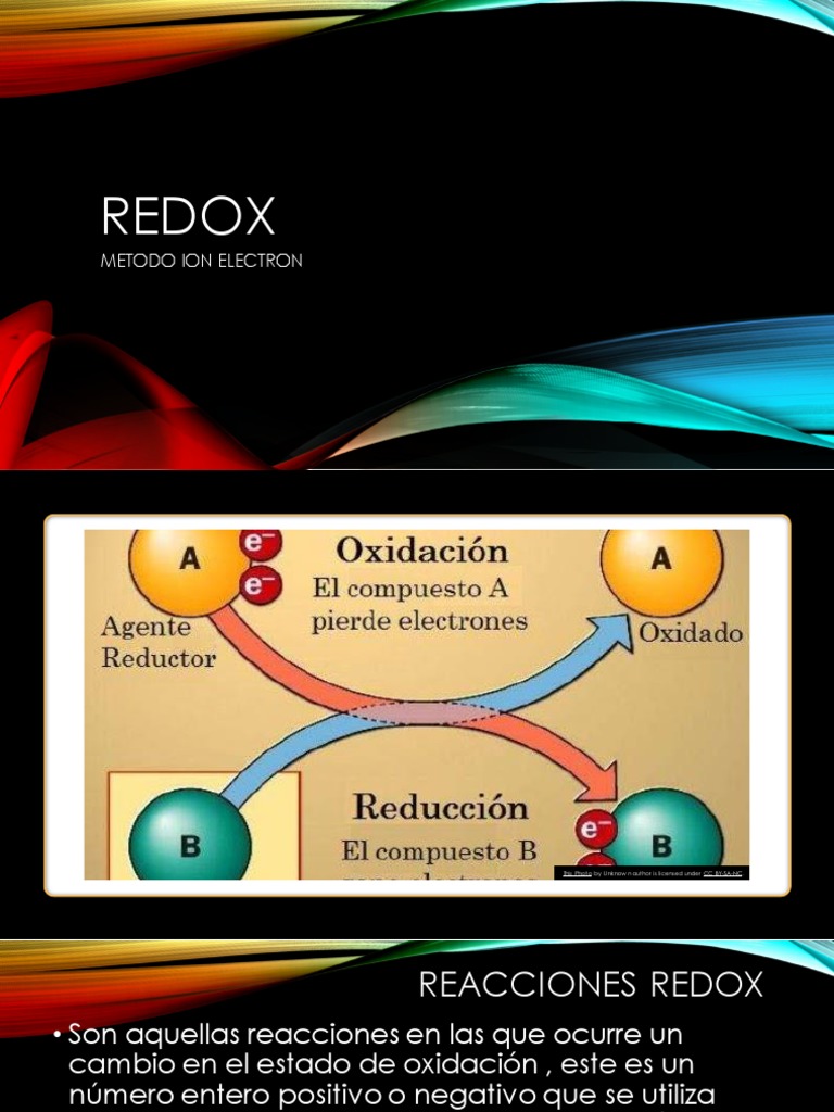 Presentacion Redox | PDF | Redox | Ion