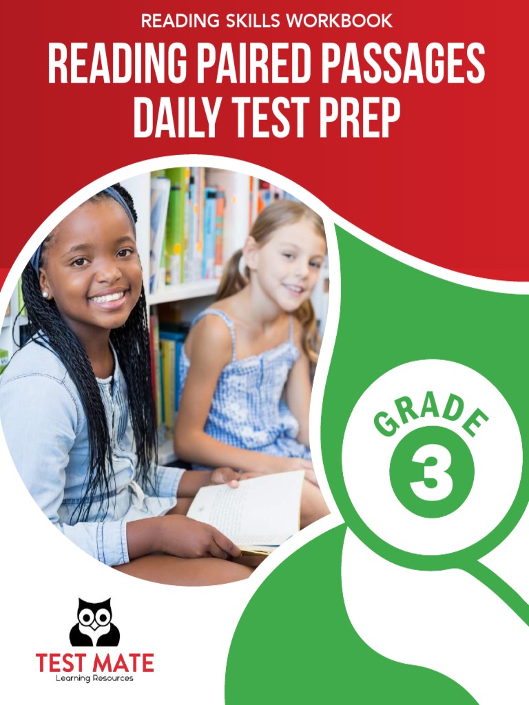 4 - Reading Paired Passages, Daily Test Prep, Grade 3 (Reading Skills ...