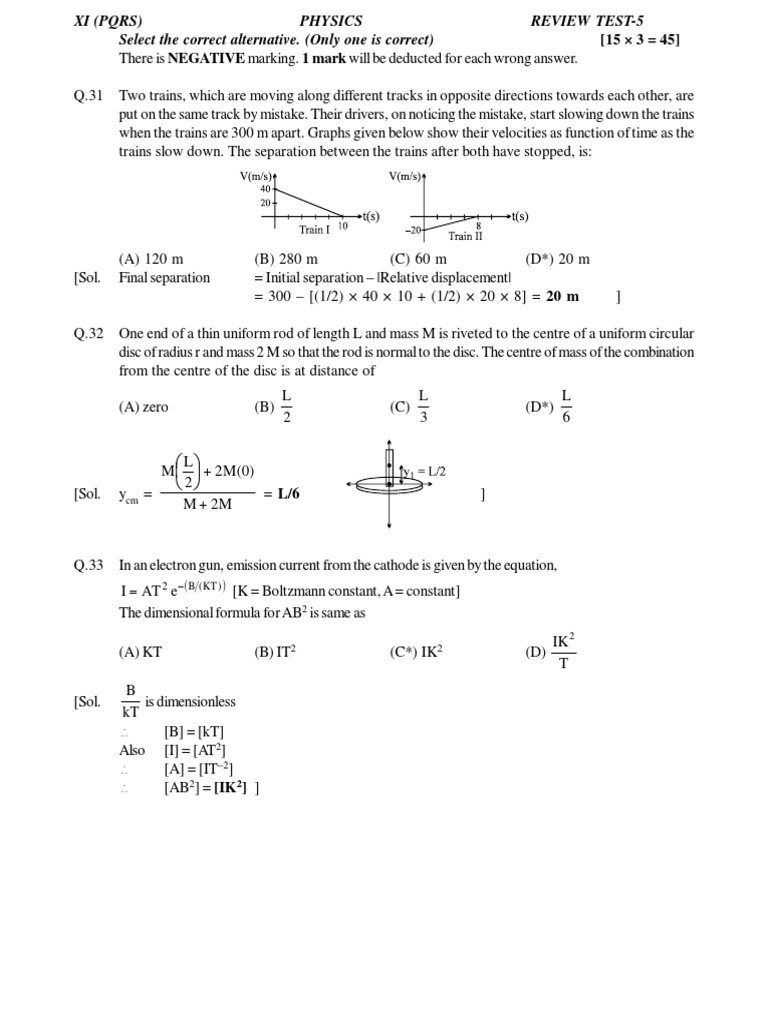 PHYSICS-15-10 - 11th (PQRS) | PDF | Collision | Classical Mechanics