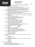 EsP 9 2nd Quarter Summative No. 1 | PDF