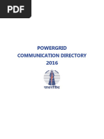 POWERGRID DIRECTORY - Latest | PDF