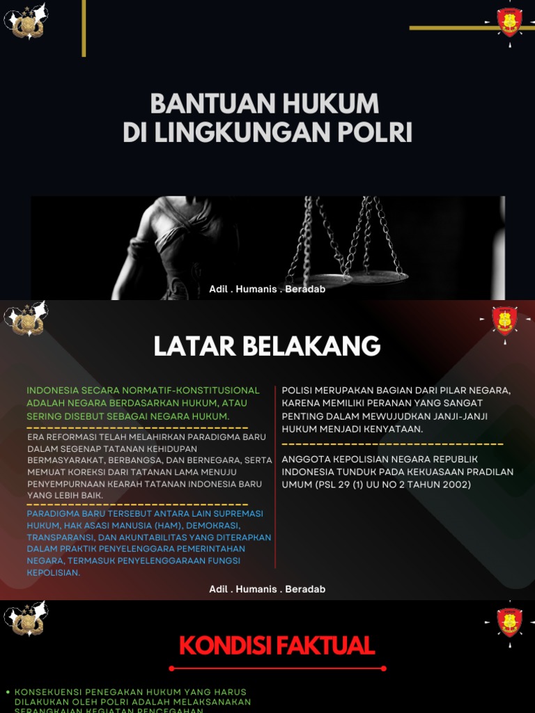 Bantuan Hukum Polri | PDF