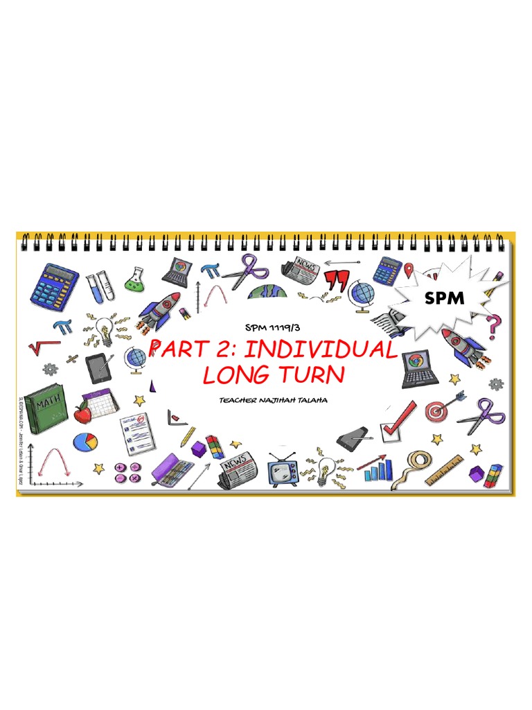 Part 2: Individual Long Turn: Teacher Najihah Talaha | PDF