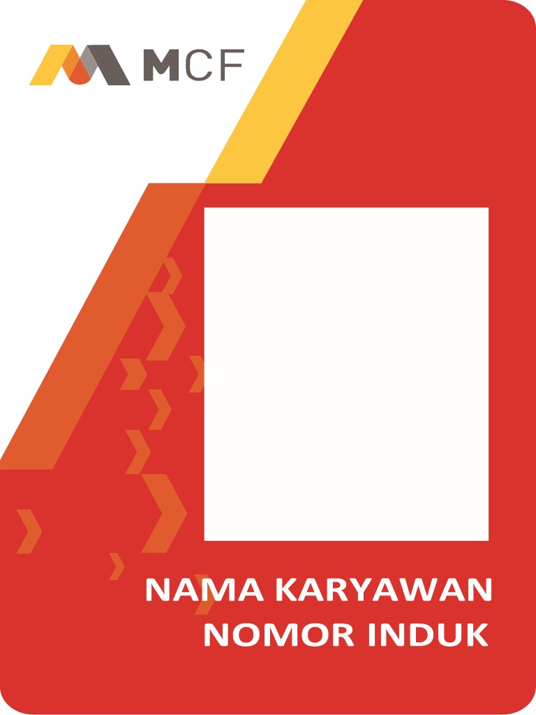 Template ID Card Mega Finance | PDF