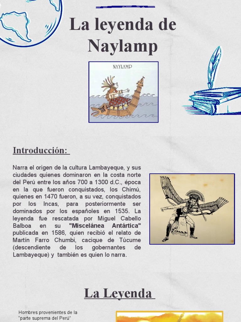 La Leyenda de Naylamp | PDF | Era precolombina | Pueblos Indígenas de ...