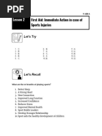 What Does TOTAPS Stand For? Touch, Observe | PDF | Pain | Diseases And ...