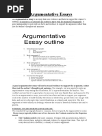 AP English Language Argumentative Essay Template (With Examples) | PDF ...