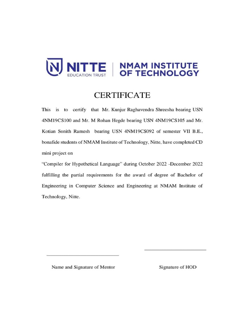 RSS - CD Certificate | PDF