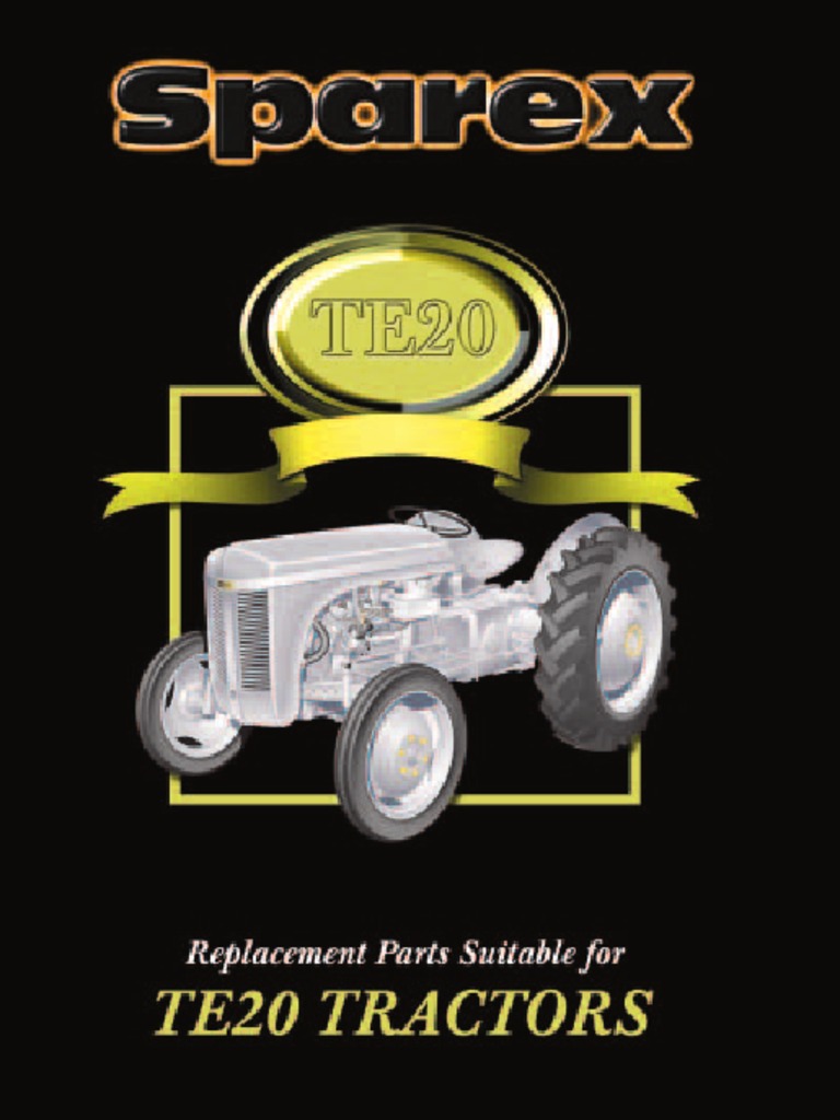 Ferguson TE20 Parts Guide | PDF | Internal Combustion Engine | Rotating ...
